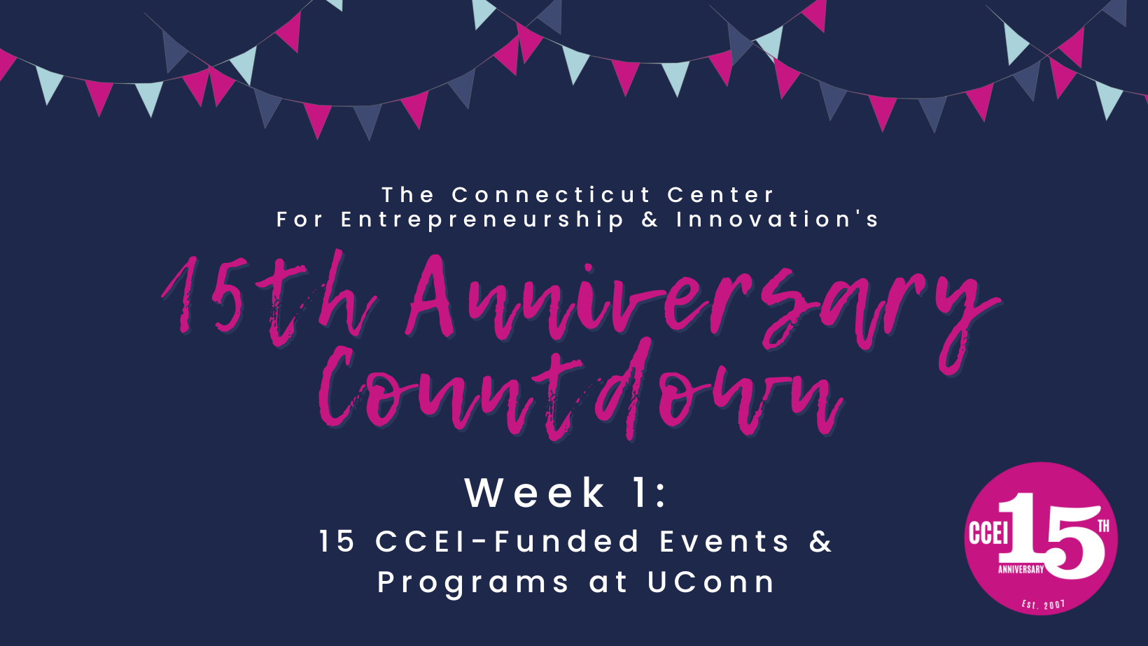 15th Anniversary Countdown: 15 CCEI Programs To Participate In ...
